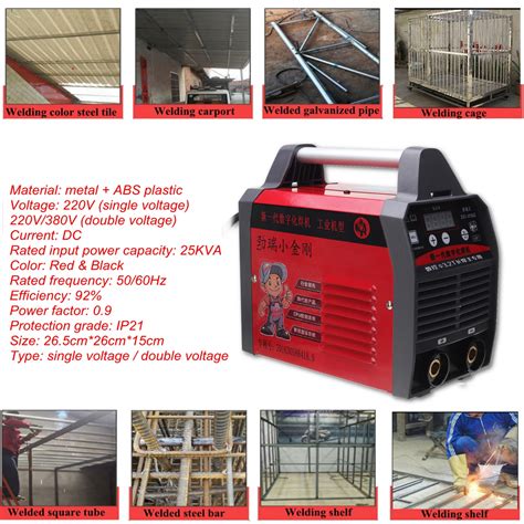 New Zx7 315 220v 380v 100a Electric Handheld Igbt Inverter Digital