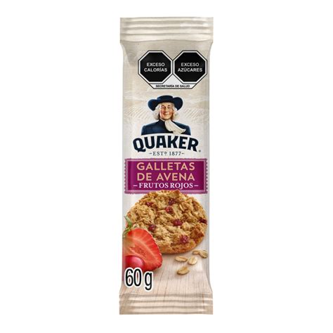 Galleta Avena Fruto Rojo Quaker 60gr Cck