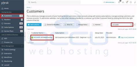 How To Change Your Plesk Root Administrator Password AccuWebHosting