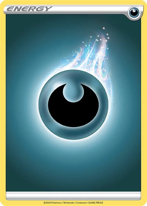 Darkness Energy Swsh01 Sword And Shield Base Set Pokemon