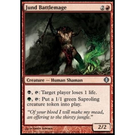 Magic The Gathering Jund Battlemage Jund Battlemage Ala Ex Foil 265467808 19711