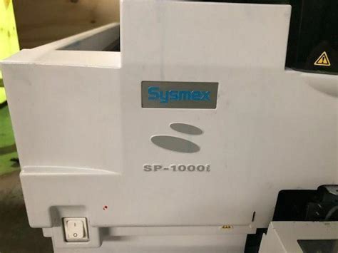Used Good Sysmex Sp 1000i For Sale 3000 Item 1936301 Bimedis