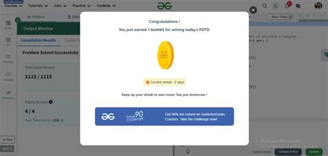 Damini Mahajan On Linkedin Gfg Dsa Dsa Dsa Learningjourney Coding Geeksforgeeks