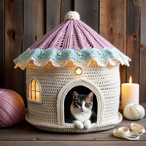Best 12 Crochet Cat Cave Free Pattern Artofit
