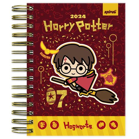 Agenda Di Ria Warner Harry Potter Charms Spiral Pt Un Agenda
