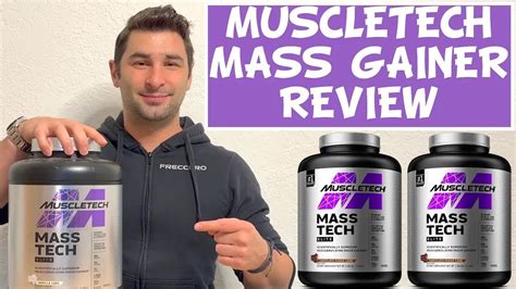 Muscletech Mass Tech Elite Review Muscletech Mass Gainer Review Youtube