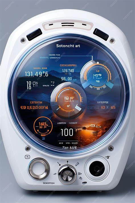 Premium Photo Iot Control Panel Ui Mockup Design A Userfriendly Control Panel Ui Mockup