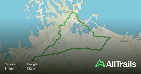 Pandan Triangle Loop Pangasinan Philippines Map Guide Alltrails