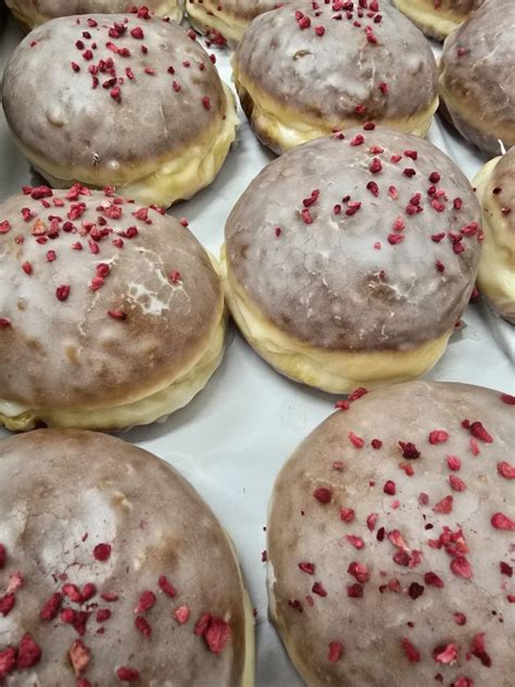 Donut With Raspberry Filling Healthy Bread By Lukas
