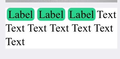 Core Text How To Add Background Color And Rounded Corners For Strings