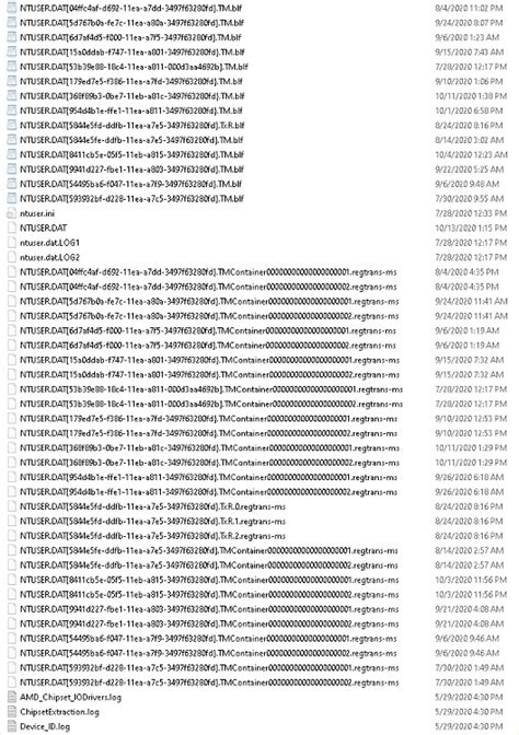 How Much Of This Ntuser Dat Stuff Can I Delete Solved Windows Forums