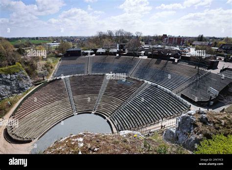 Bad Segeberg Deutschland April 2021 Blick Von Kalkberg Auf Die Leere