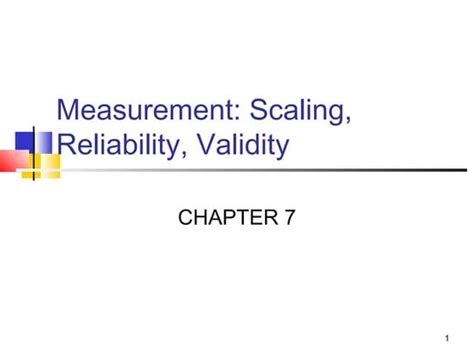 Measurement Scales In Research Pptx