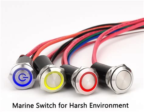 선박용 푸시 버튼 스위치를 선택하는 방법 Hanshang