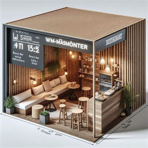 Entry By Katte For Restaurant Themed Exhibition Stand Freelancer