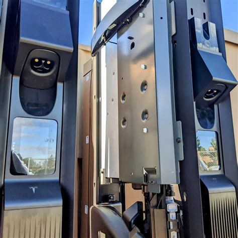 Tesla Supercharger V4 Stalls Installed In The Us Have Magic Docks And