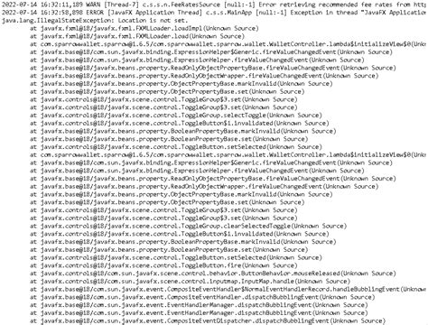 I Can Not Create A Wallet On Sparrow · Issue 625 · Sparrowwallet
