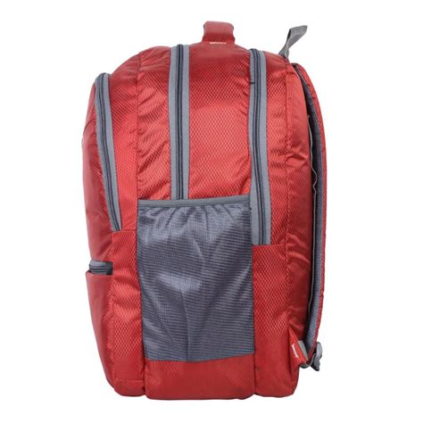 Polyester Plain Red School Backpack For Casual Backpack At Rs 350bag In Delhi