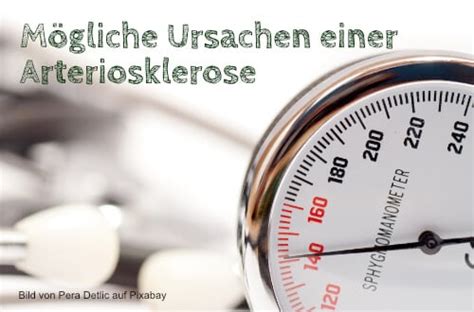 Mögliche Ursachen Einer Arteriosklerose