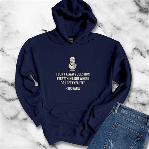 Socrates Question Everything Unisex Heavy Blend™ Hooded Sweatshirt