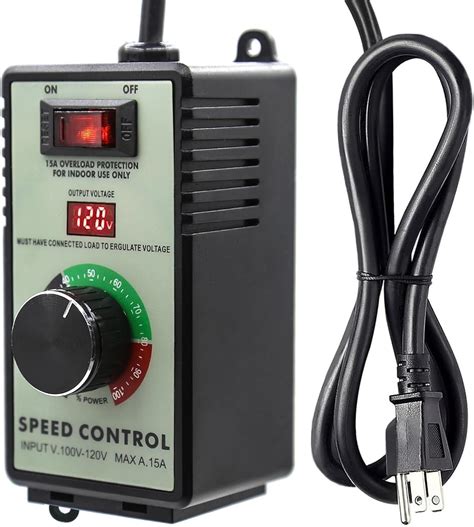 Ac Motor Speed Controller 120v 15a 4000w Variable Speed Controller Fan Speed