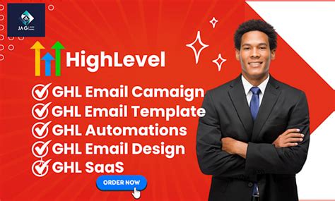 Setup Ghl Email Ghl Automation Ghl Campaign Ghl Template Ghl Design By Jago Withmore Fiverr