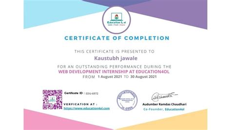Kaustubh Jawale On Linkedin Webdevelopment Internshipexperience