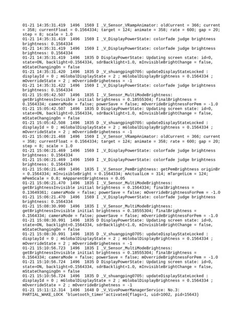 Log Pdf Bluetooth Telecommunications
