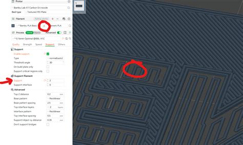 Bug Support Filament Selection Not Working To Select The Proper
