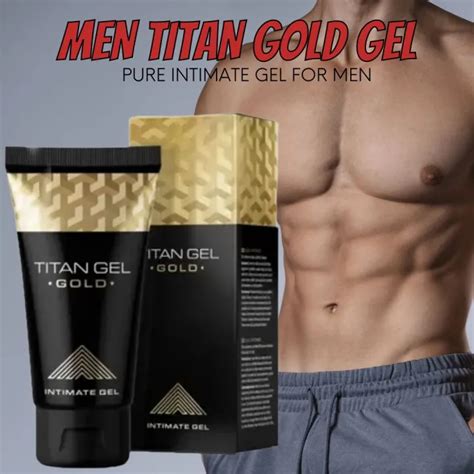 Top Sale Original Titan Gel Gold Intimate Gel Enhancer Treatment For