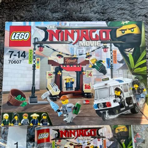 LEGO SET Ninjago Movie City Chase Complete Boxed Figures