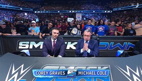 Michael Cole And Corey Graves Become New Wwe Smackdown Commentary Team