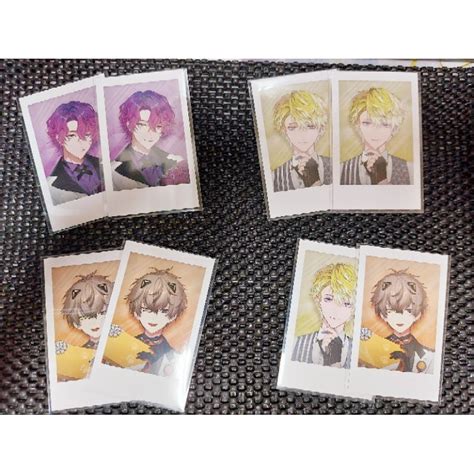 彩虹社en Nijisanjien Noctyx一周年拍立得組 Uki、alban、yugo、sonny 蝦皮購物