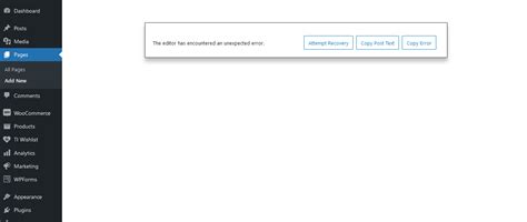 Gutenberg Block Search Problem Rwordpress