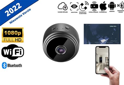 Smart Spy Camera 18000mah Verborgen Camera Mini Camera Spy Cam Wifi And 4g 1080 Hd Incl