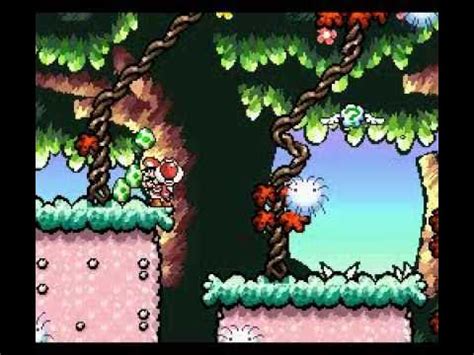 Smw2 Yoshis Island W1 7 Touch Fuzzy Get Dizzy Youtube