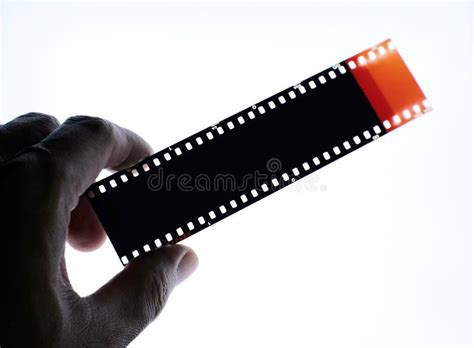 Color Negative Film In Strip Stock Photo Image Of Traditional Celluloid