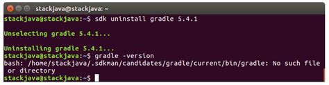 Hướng dẫn cài đặt Gradle bằng SDKMAN STACKJAVA