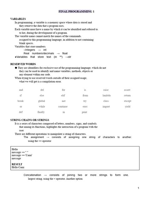 Final Programming Pdf Data Type Boolean Data Type