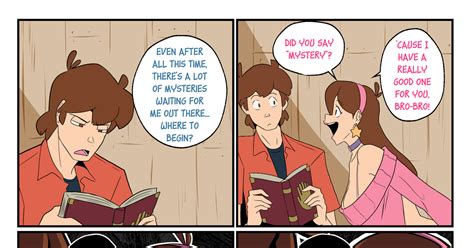 Gravityfalls Questions Questions Banjabuのマンガ 漫画 Dipperpines