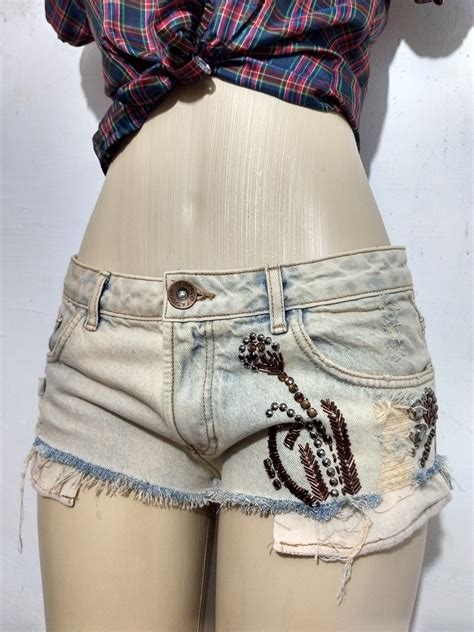 Micro Short Poupa Da Bunda Lindo Gostosa Sexy Curtinho Jeans R 140