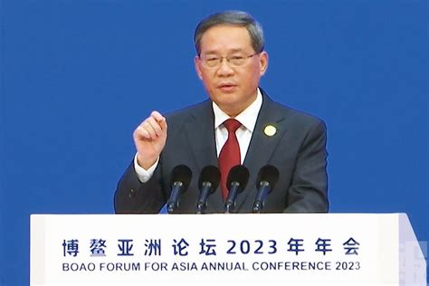 李強博鰲論壇致辭看好中國經濟 強調和平是發展前提「亞洲不能生亂」 澳門力報官網