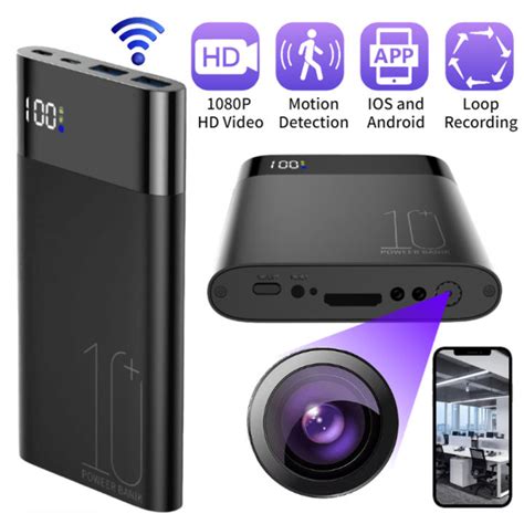 Zuukoo Mini Spy Hidden Camera Spy Camera Hidden Camera 10000 Mah Spy