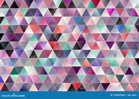 Triangulated Texture Design Polygonal Geometrical Pattern Triangular