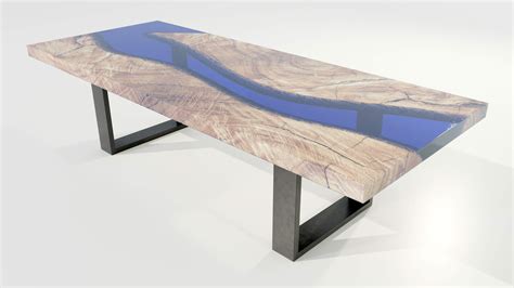 Epoxy Table 3d Model By 3dmae