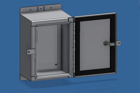 Small Single Door Enclosure APX Enclosures Inc