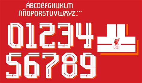 Liverpool 2023 2025 Home Nameset For Football Shirt Any Name And Number