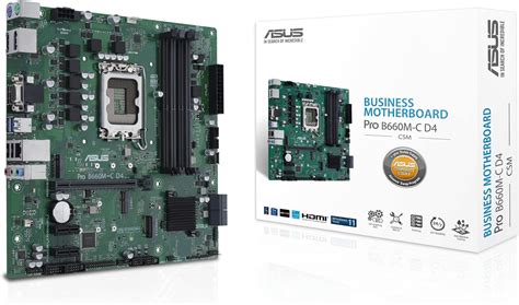 ASUS PRO B M C D CSM Carte mère Intel B LGA micro ATX DDR MHz M HDMI D