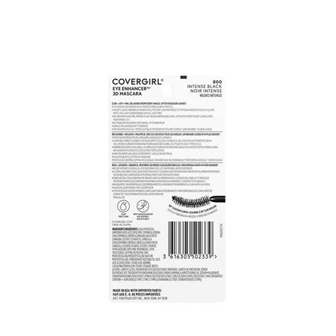 Eye Enhancer 3d Mascara Covergirl®