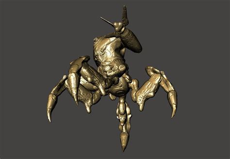 The Makron Quake 4 Modular Ultra High Detailed Stl 3d Model 3d Model 3d